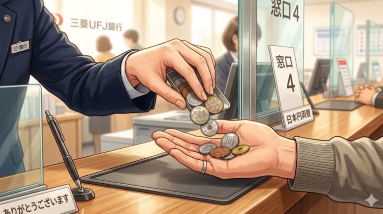 【2026年最新】ゆうちょ銀行の小銭手数料を完全解説！ATM・窓口は何枚まで無料？他行比較も網羅 | 郵便life | 郵便局で日常をもっと便利に